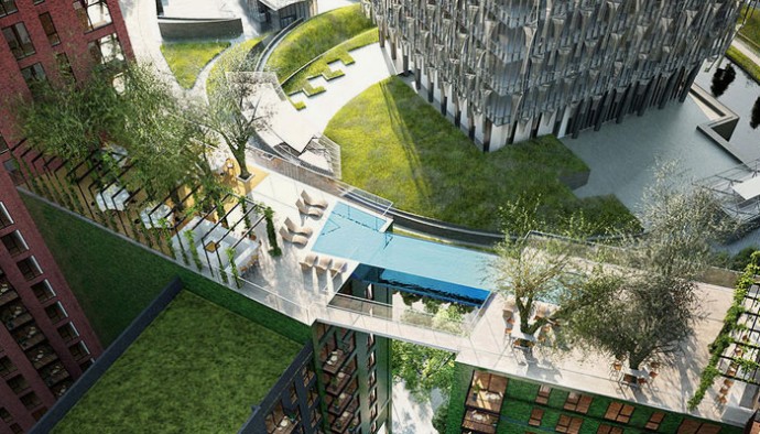 10-storey high 'Sky pool' in London